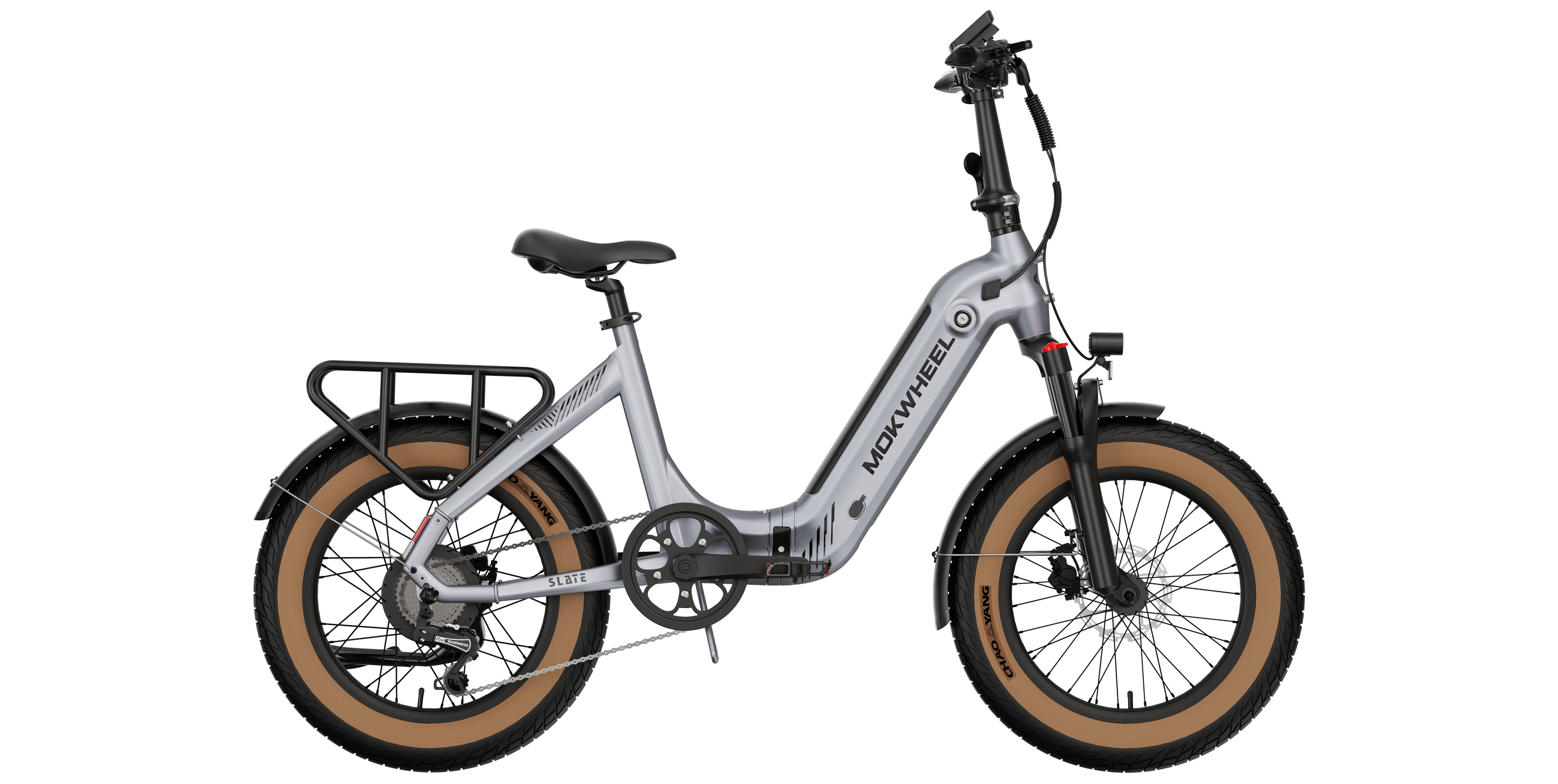 Mokwheel Unveils the Slate: A Folding Electric Bike Redefining Urban M