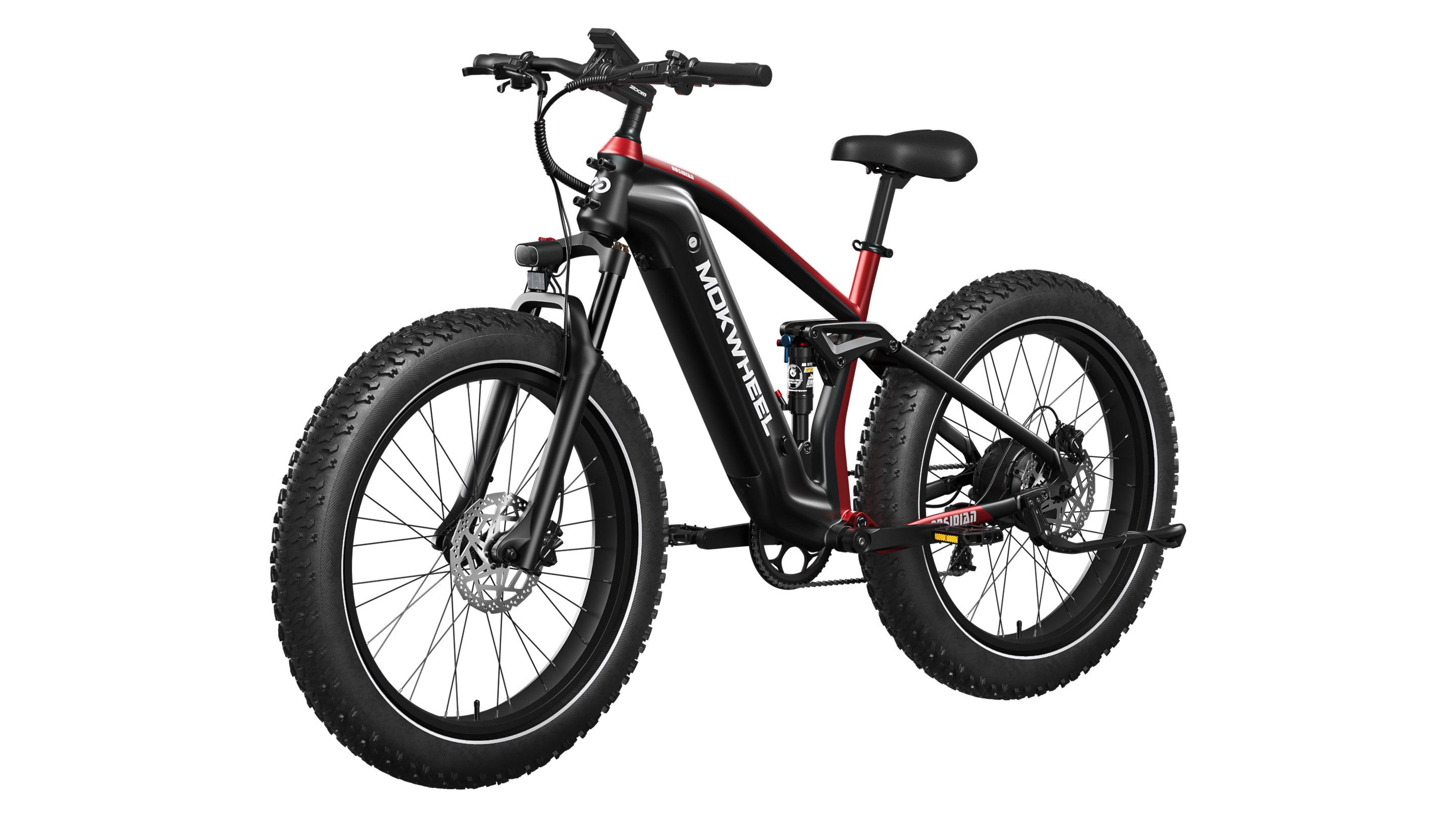 Obsidian | Full Suspension Electric Mountain Bike | Mokwheel