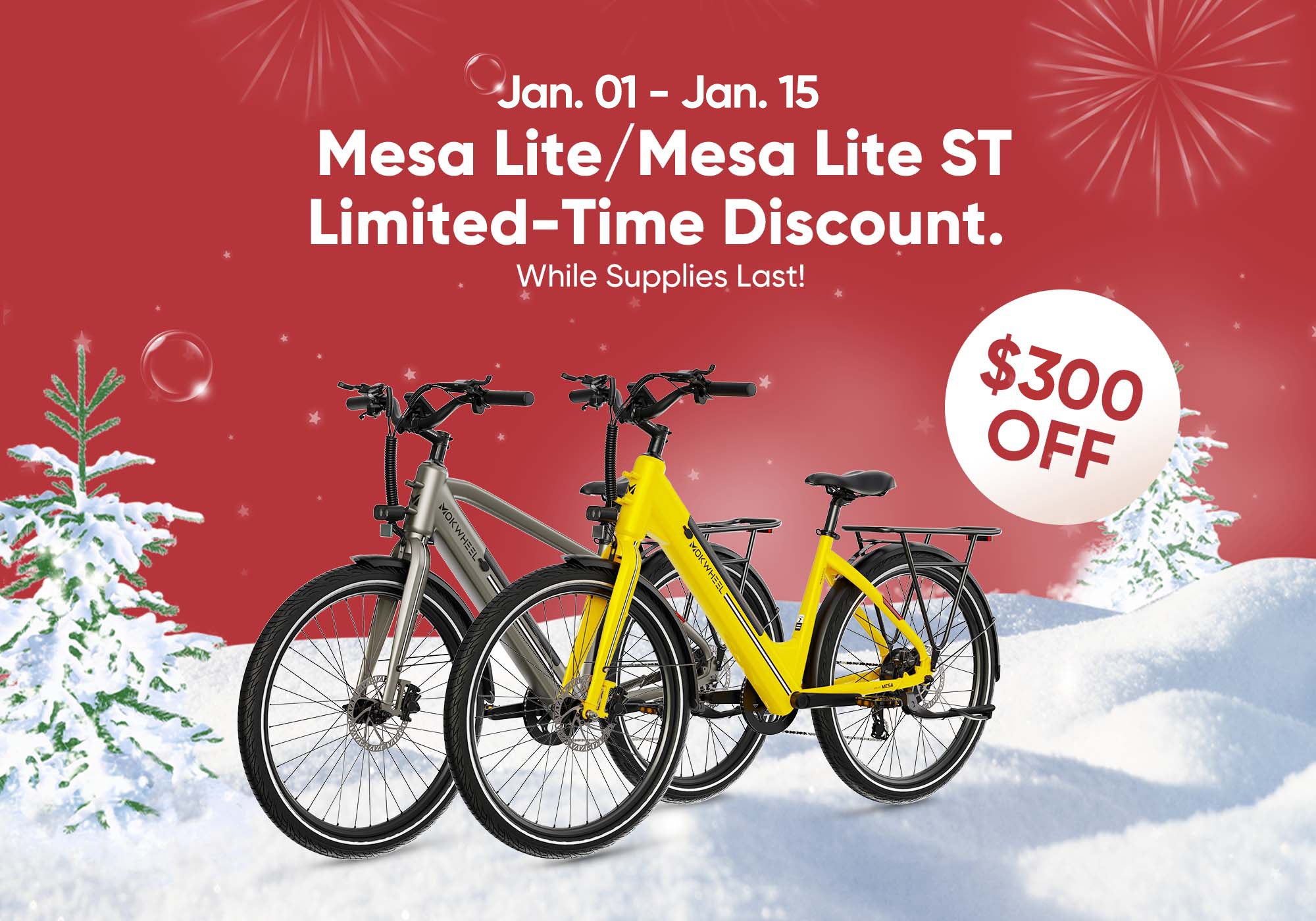 Mokwheel Ebikes Deals & Sales | Save on Electric Bikes | Limited Time Offer