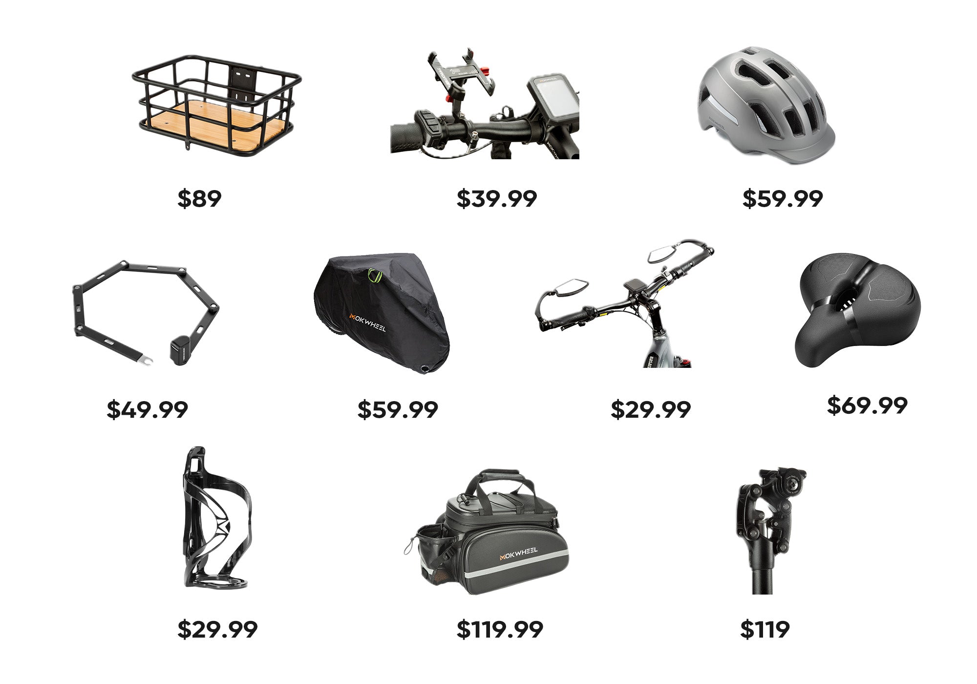 Deluxe Accessory Pack – Mokwheel Bikes US